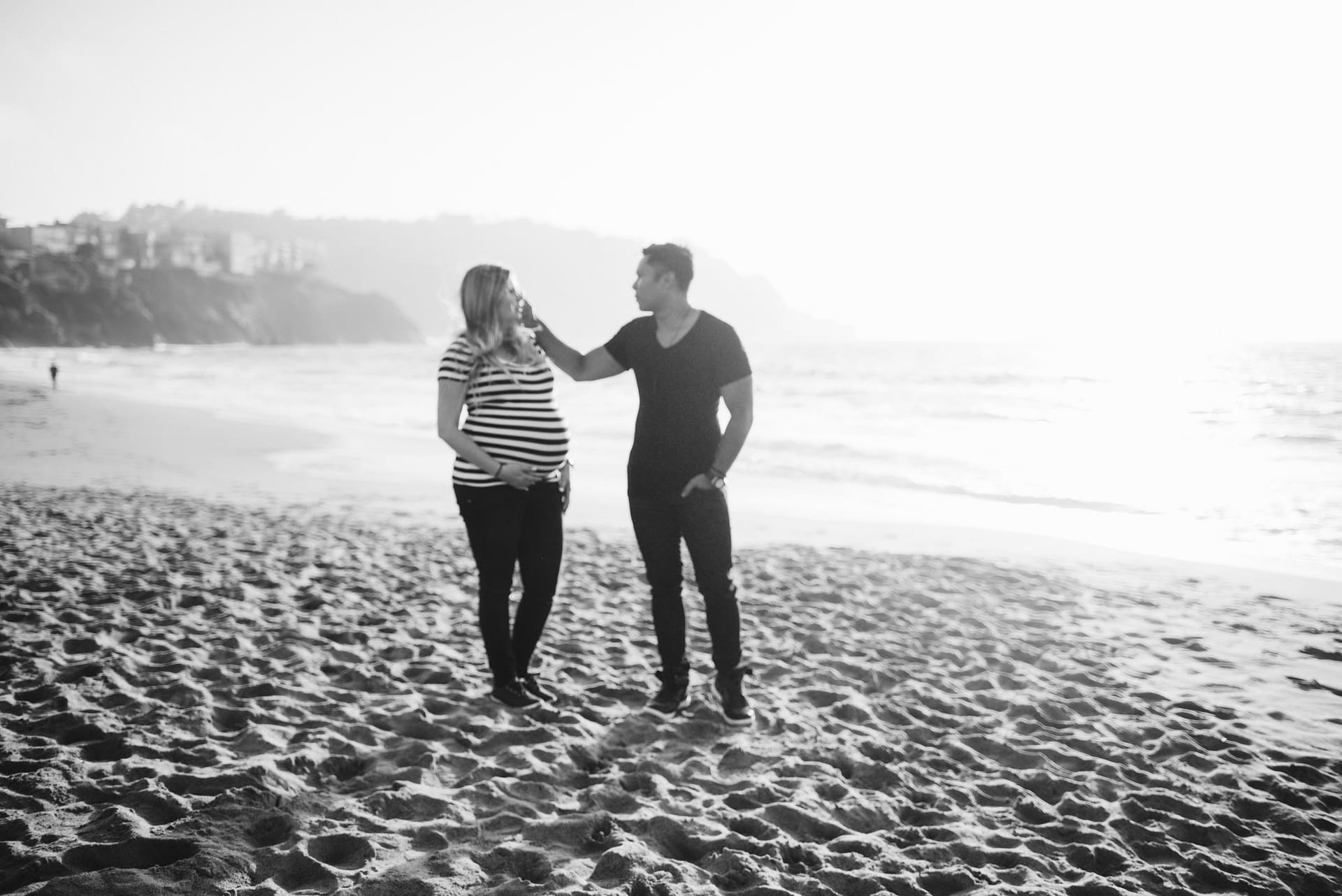 Angel + Russell // Maternity Couple's Session in San Francisco ...